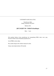 Welcome to Repository@USM - USM Research and Publication